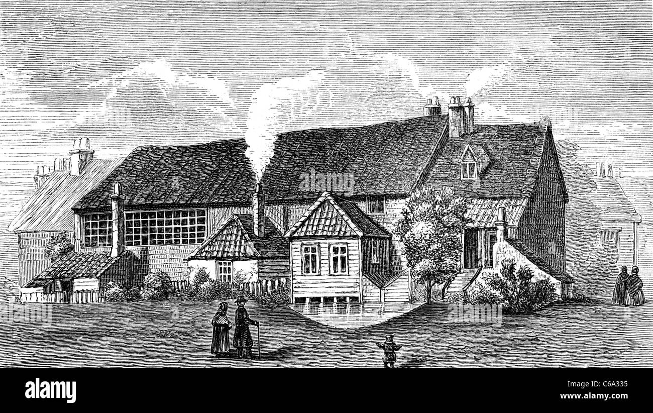 17th century london street hi-res stock photography and images - Alamy