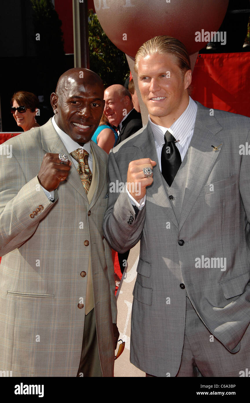 Donald Driver, Clay Matthews at arrivals for The 2011 ESPY Awards ...