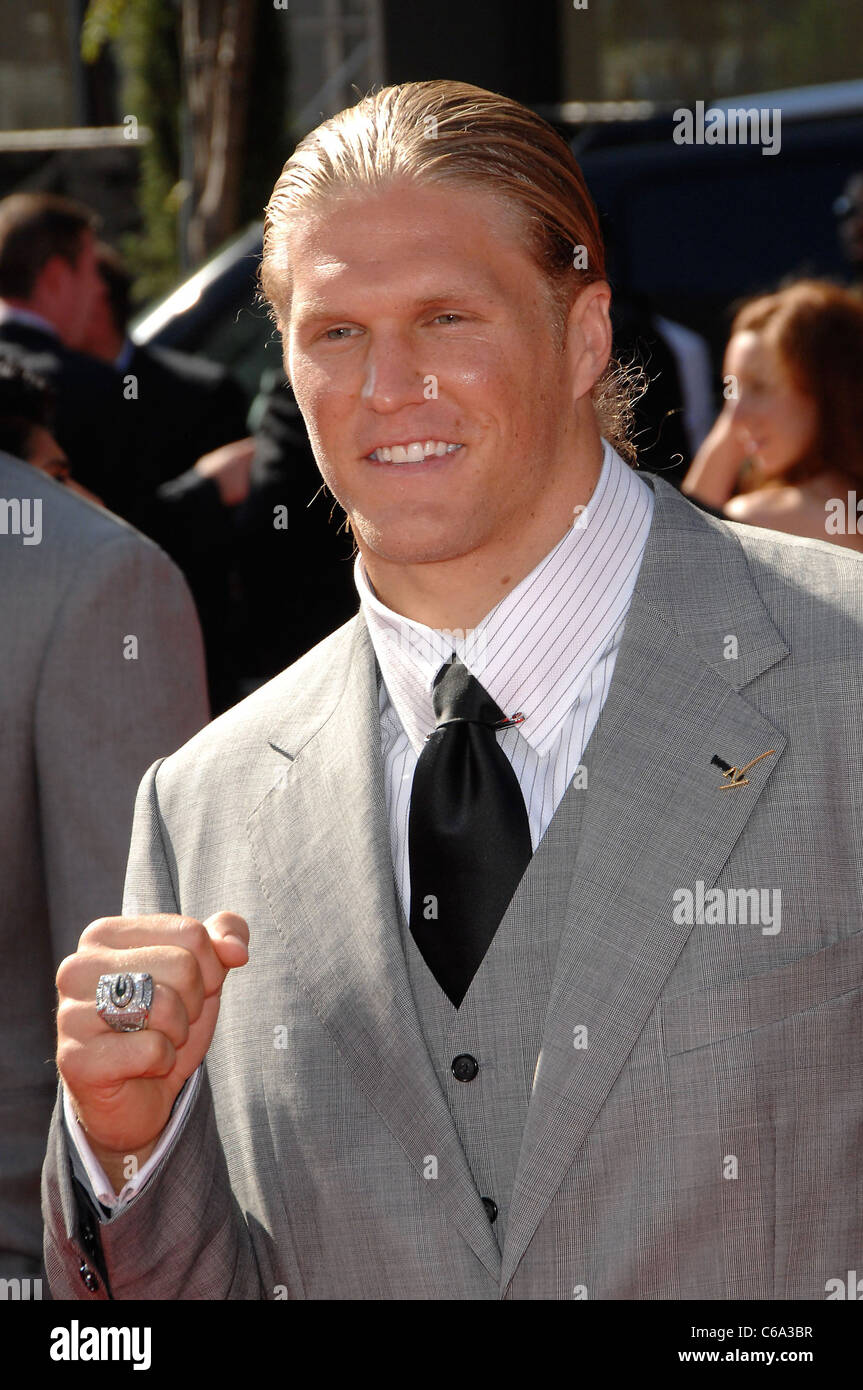 Clay Matthews at arrivals for The 2011 ESPY Awards - ARRIVALS, Nokia ...