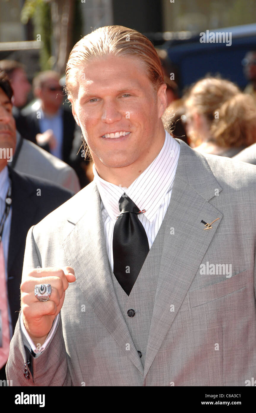 Clay Matthews at arrivals for The 2011 ESPY Awards - ARRIVALS, Nokia ...