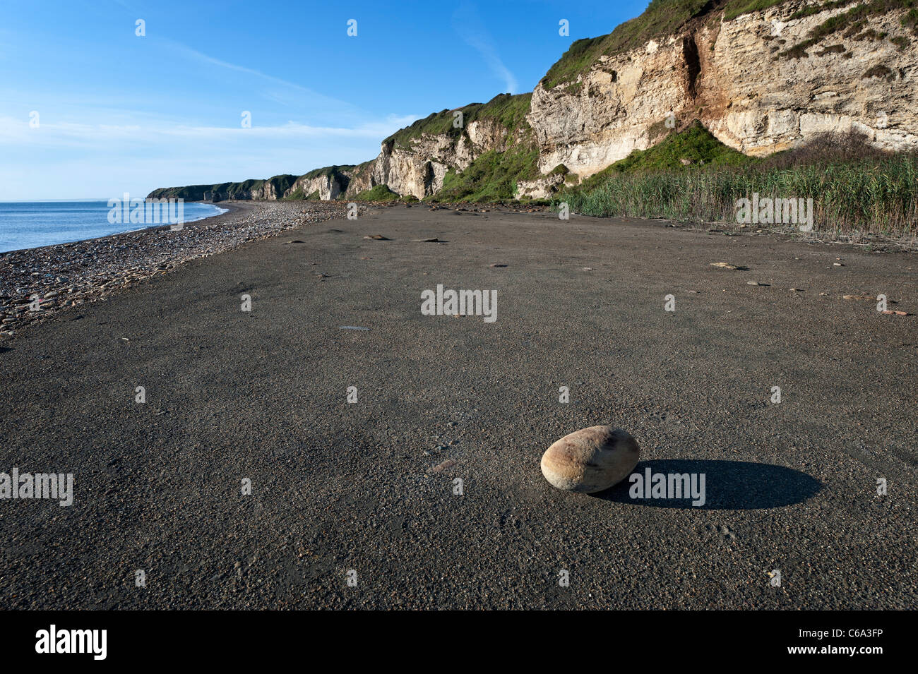 Blast Beach near Seaham in County Durham Stock Photo - Alamy