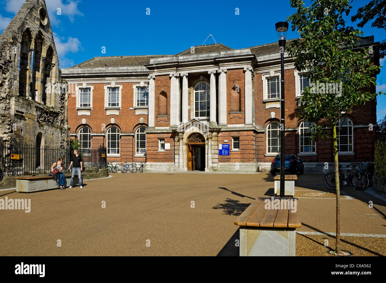 Explore York Library in the city town centre in summer York North ...