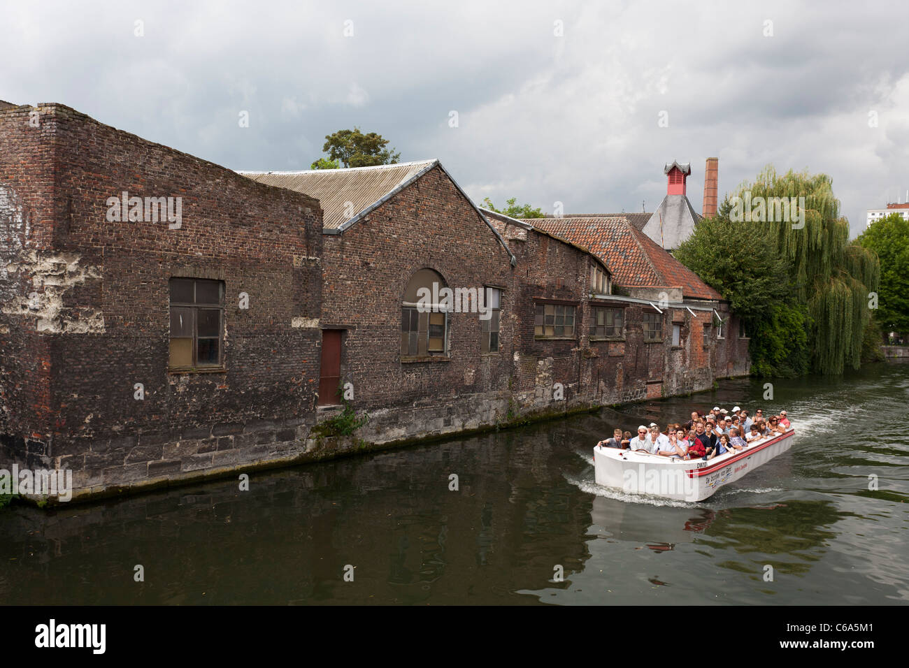 Canal of leie river hi-res stock photography and images - Alamy