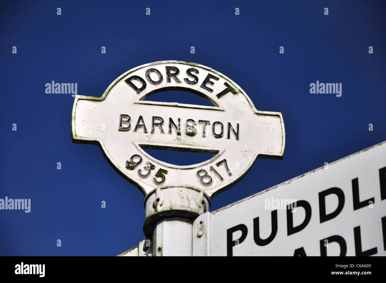 A traditional finger post in Dorset UK Stock Photo - Alamy