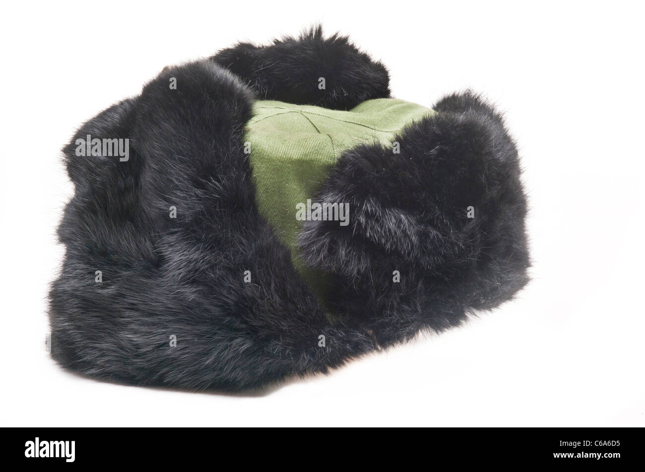chinese fur hat Stock Photo - Alamy