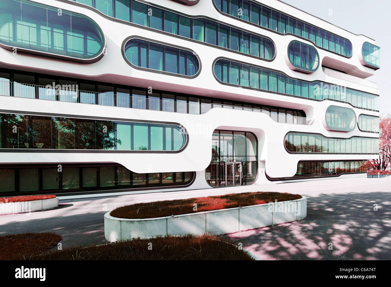 office building, modern architecture, creative, design, An der Alster 1 ...