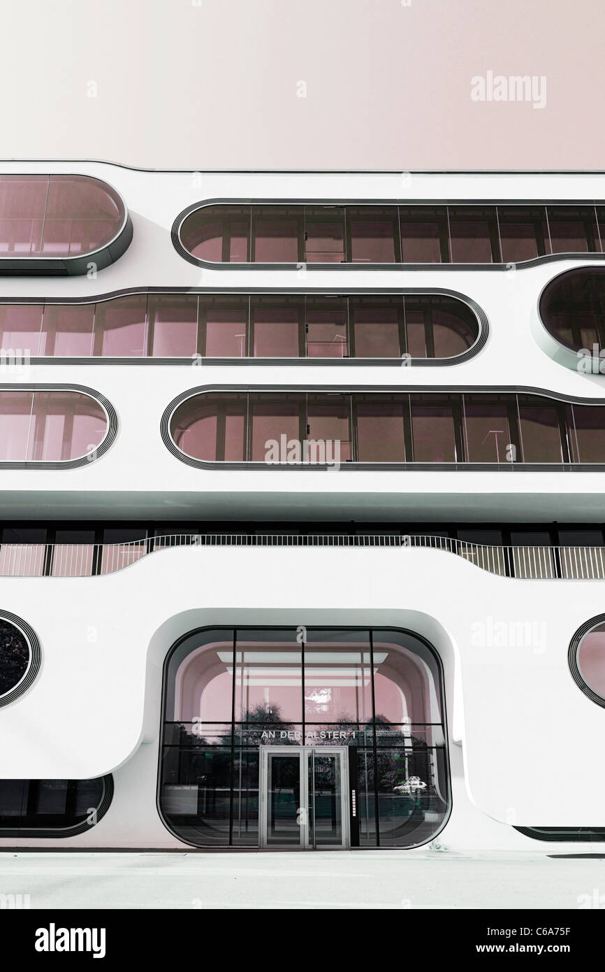 office building, modern architecture, creative, design, An der Alster 1 ...