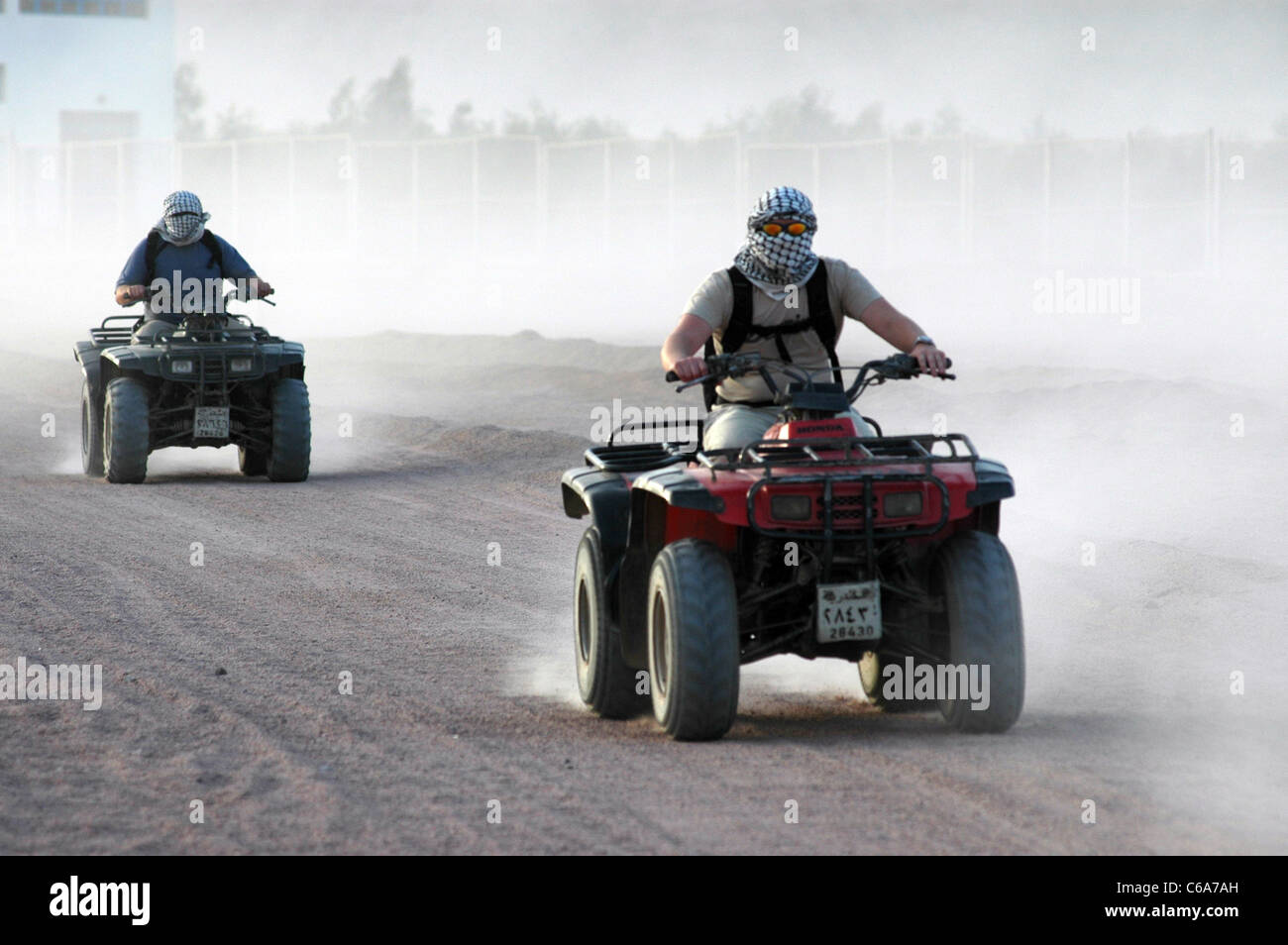 Off roading in the deserts of South Sinai, tourists & Egyptians ride ...