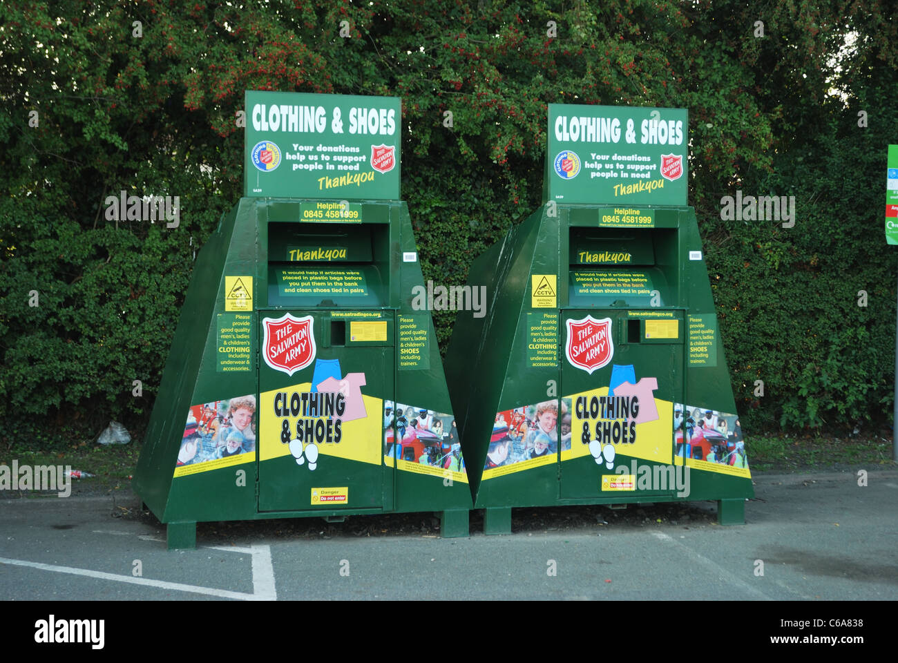 WAste recycling bins Stock Photo - Alamy
