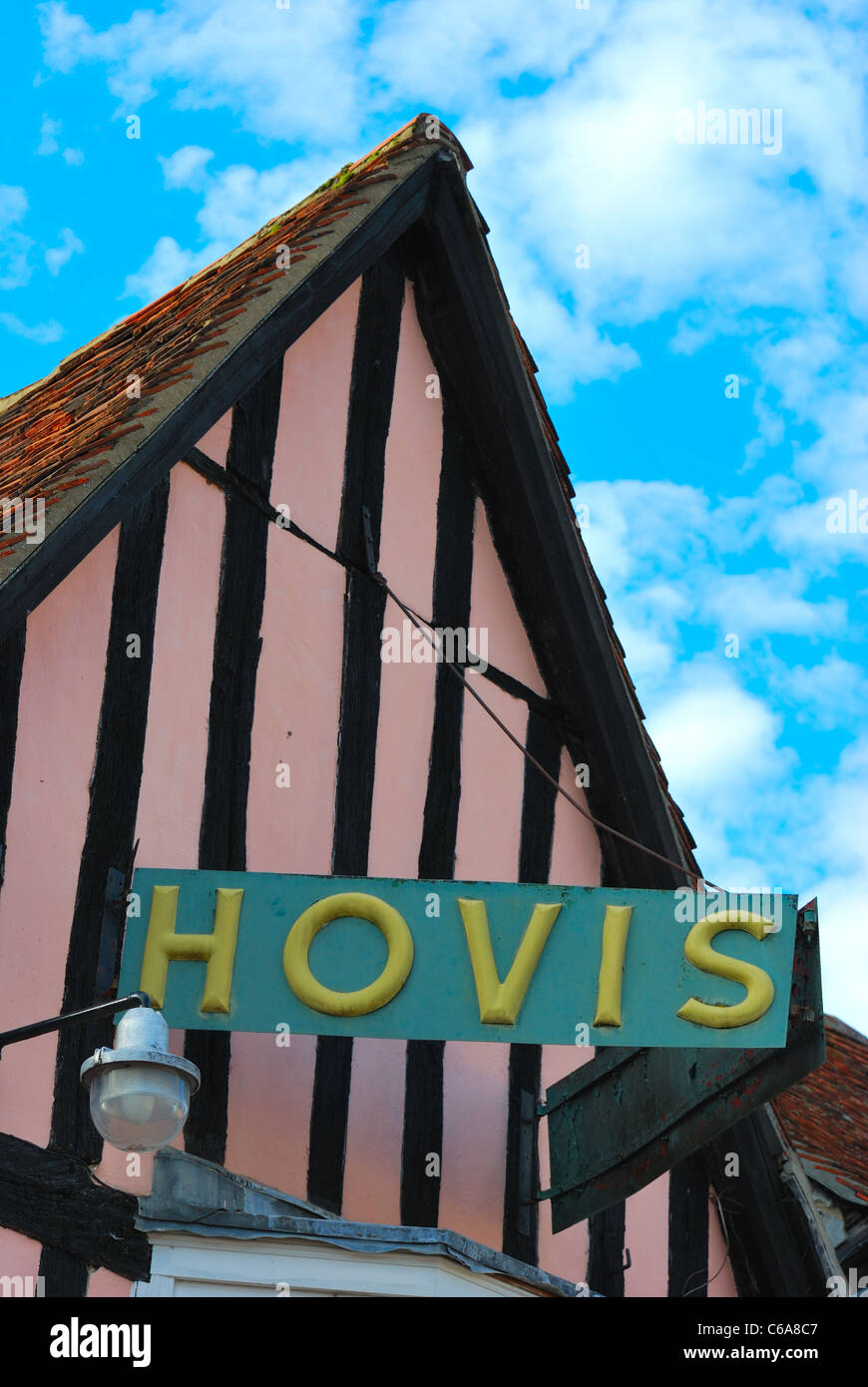 Old fashioned Hovis Sign Stock Photo - Alamy