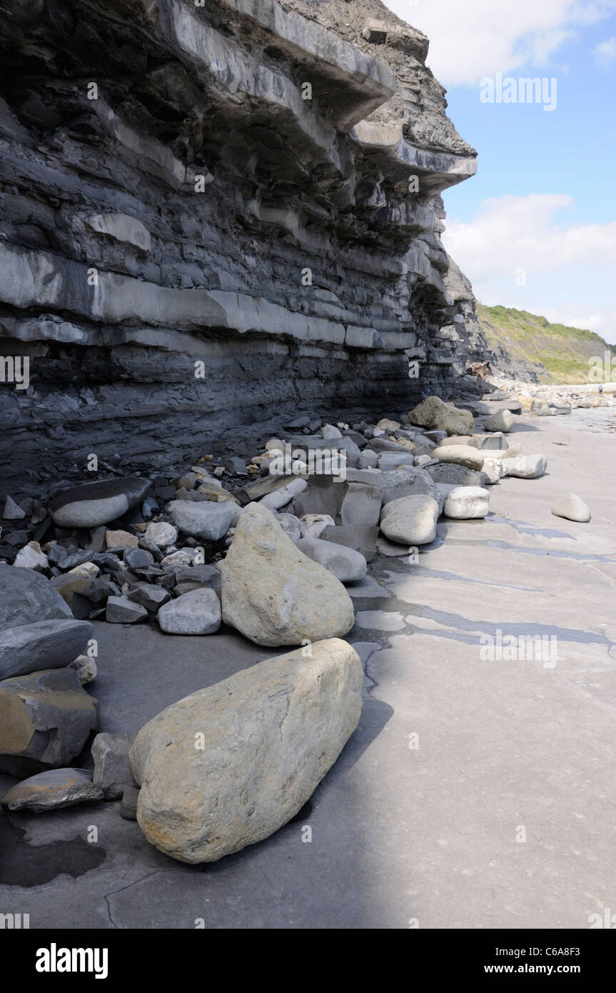 Lyme regis cliffs fossil hi-res stock photography and images - Alamy