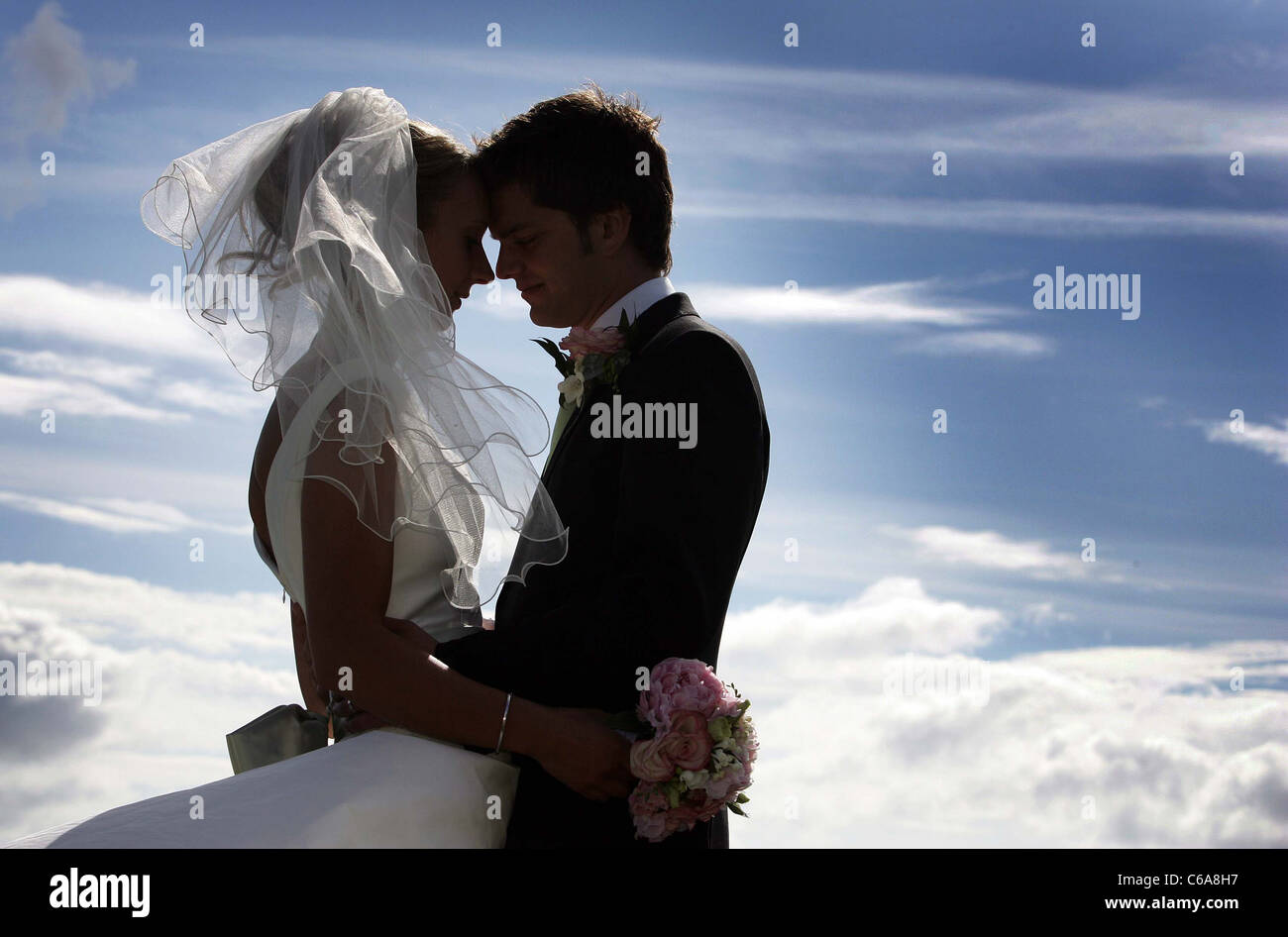 30 somethings affluent wedding day hi-res stock photography and images ...