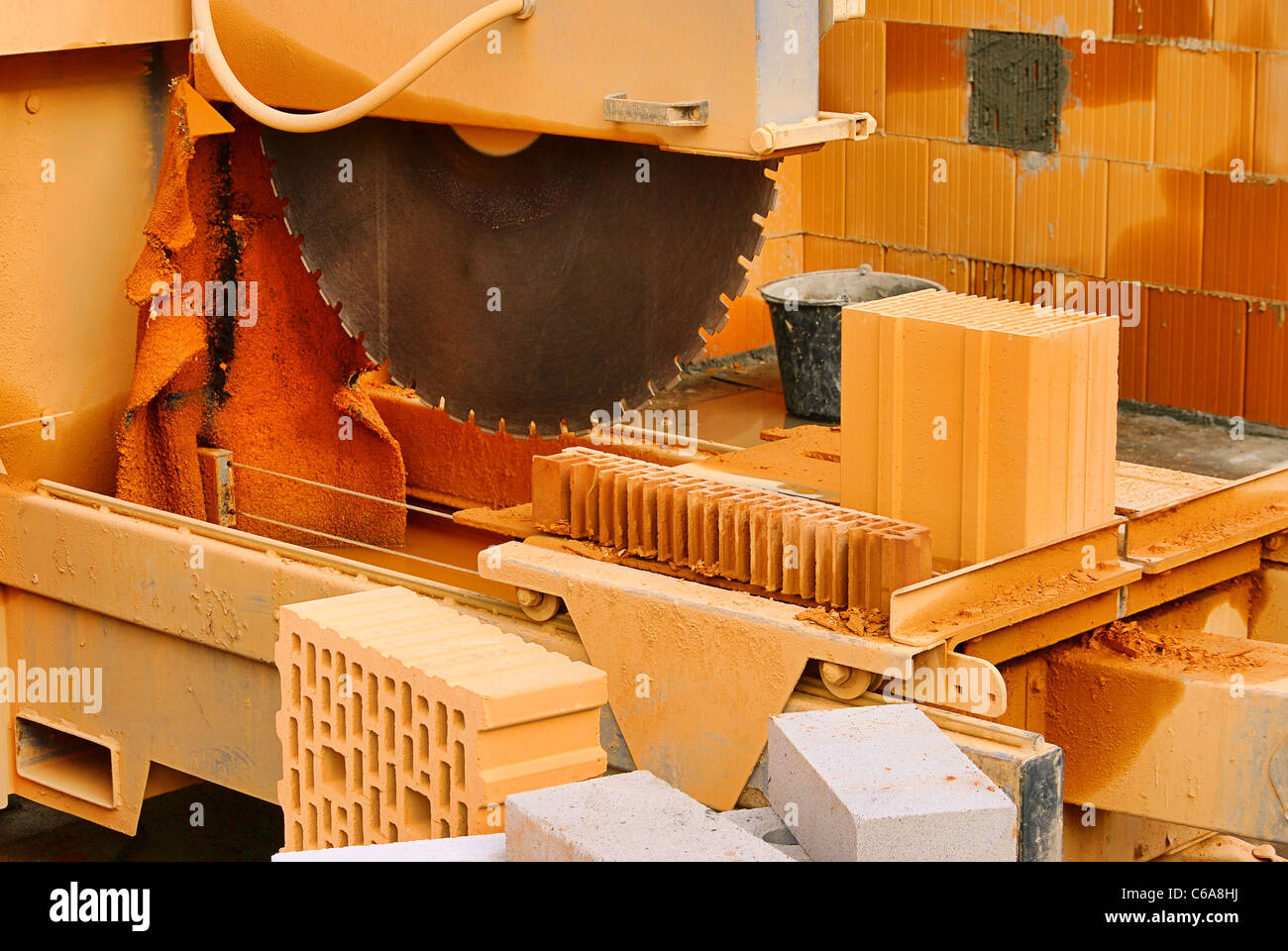 Steinsäge - stone saw 01 Stock Photo - Alamy