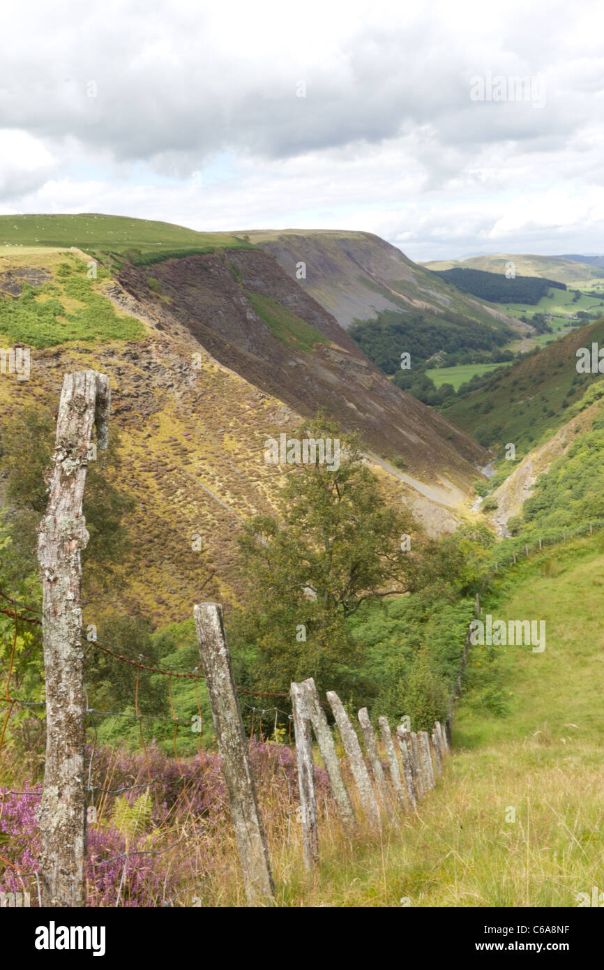 Dylife Gorge, Powys, Wales Stock Photo - Alamy