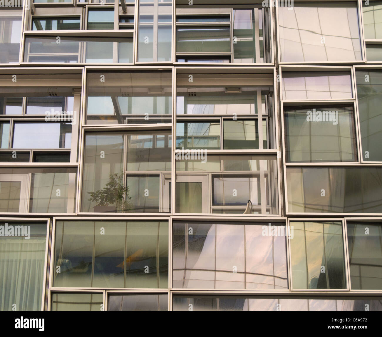 Jean Nouvel apartment building at 100 eleventh Avenue NYC Stock Photo ...