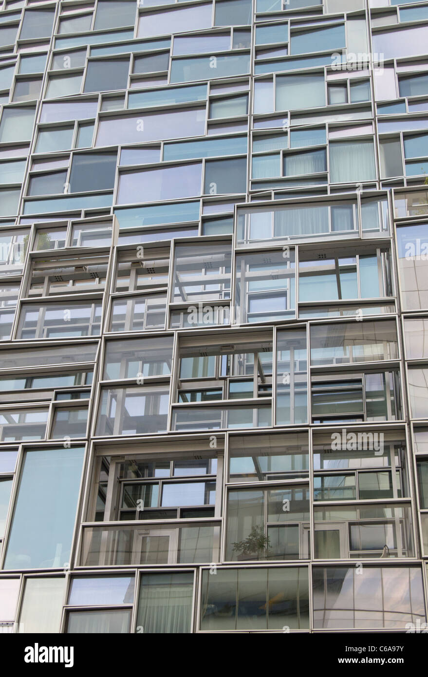 Jean Nouvel apartment building at 100 eleventh Avenue NYC Stock Photo ...
