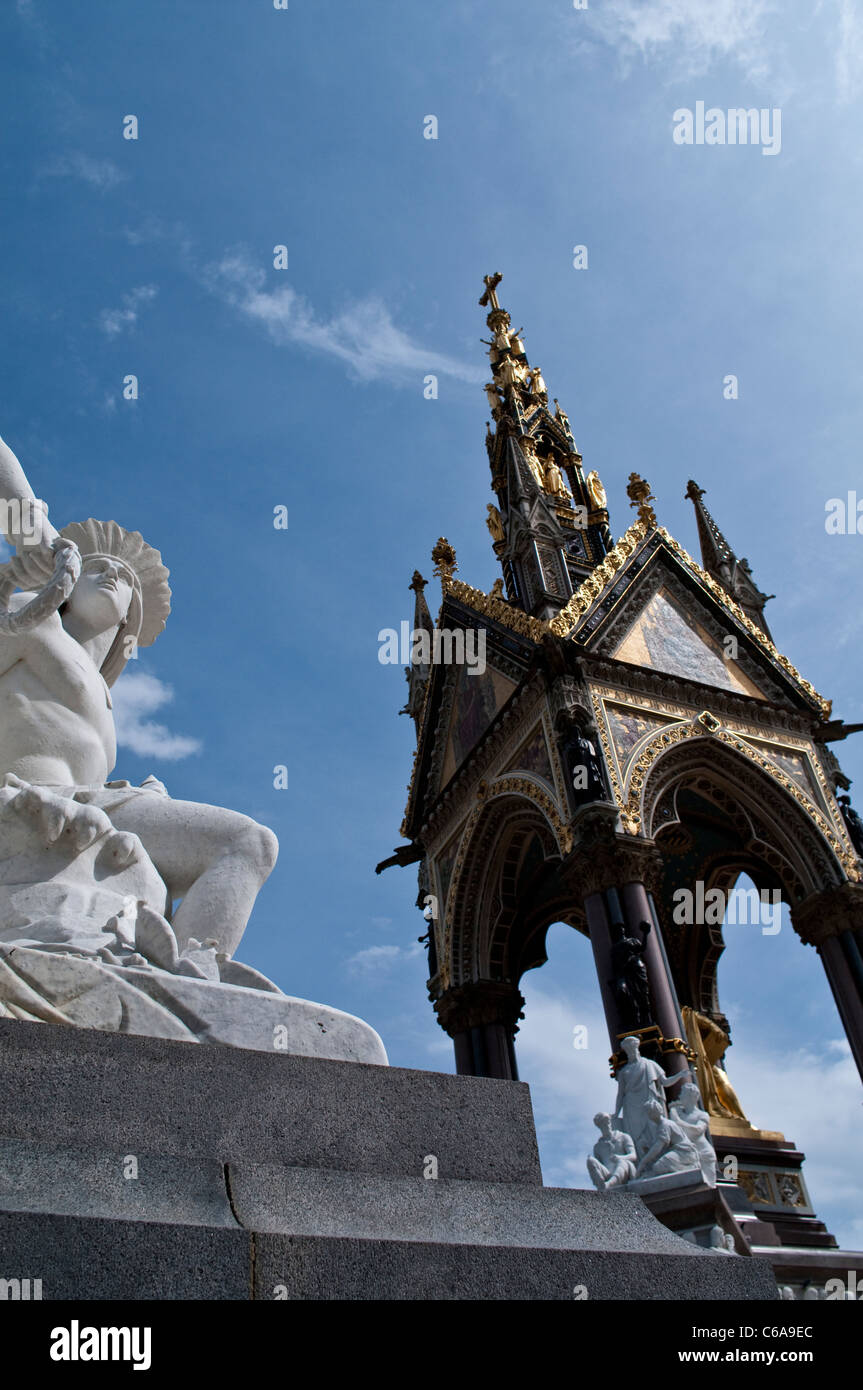 The Albert Memorial Stock Photo - Alamy