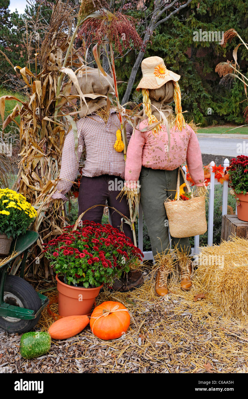 Dow Gardens Midland Michigan popular tourist attraction with autumn ...