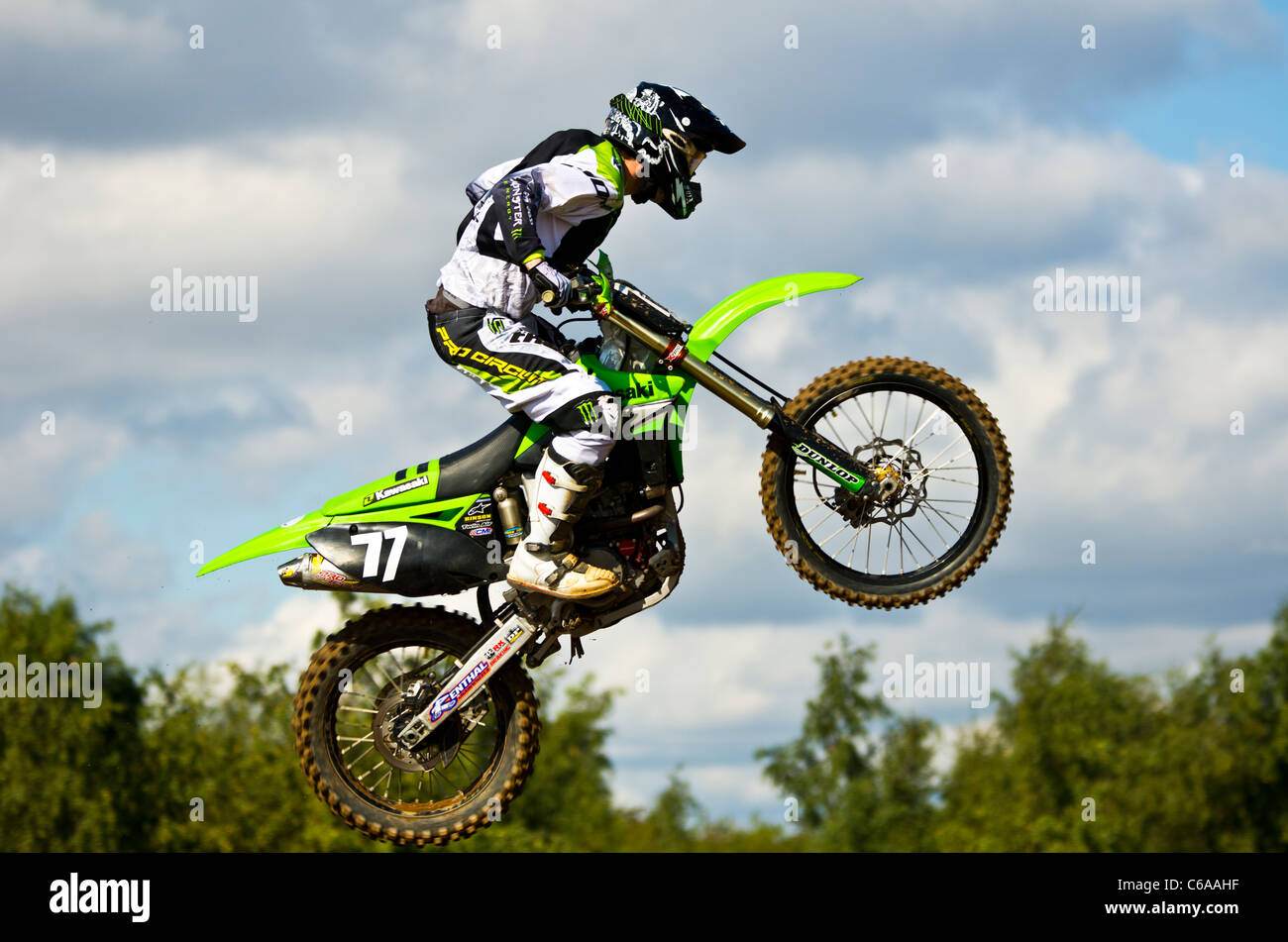 Motocross Racing @ Finningley, Yorkshire, United Kingdom Stock Photo ...