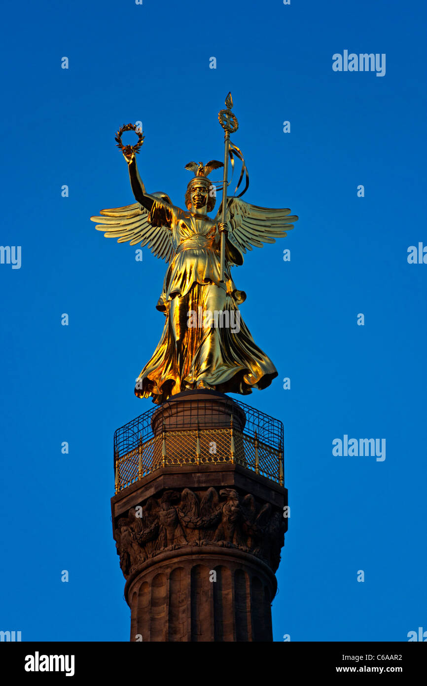 Siegessaeule victory column Berlin Stock Photo - Alamy