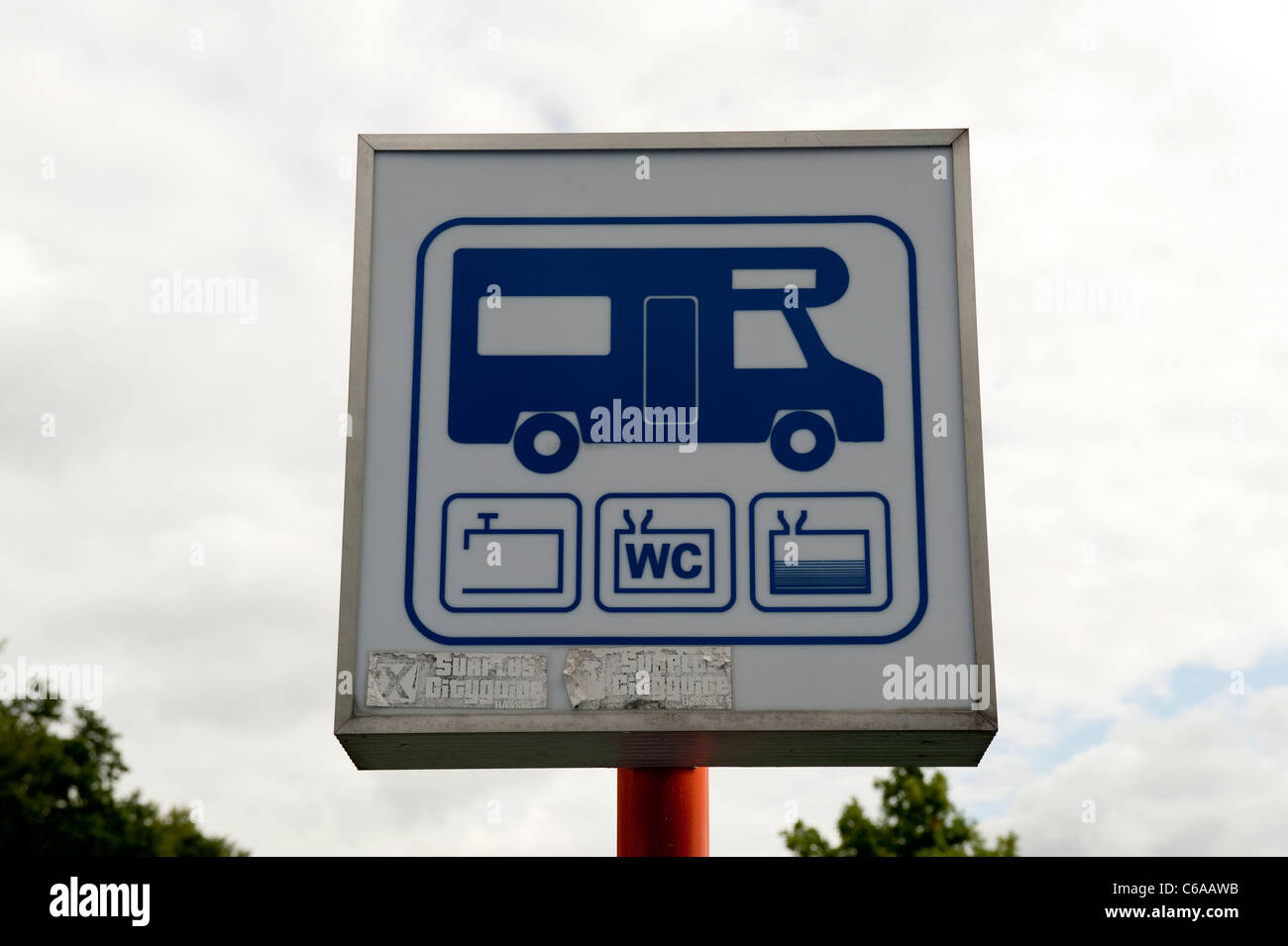 Motorhome service point hi-res stock photography and images - Alamy