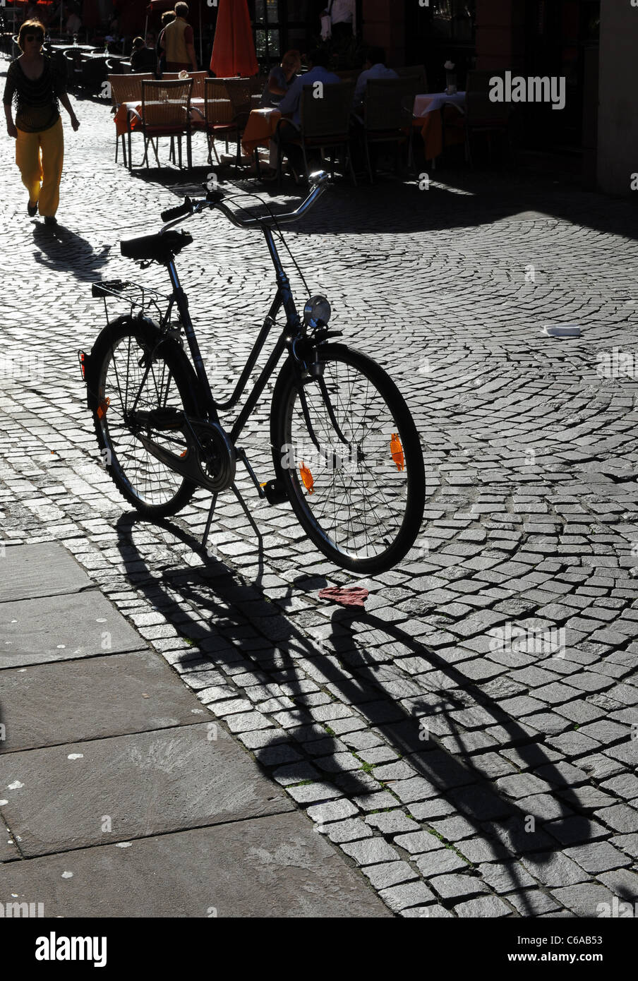 Long bike shadow hi-res stock photography and images - Alamy
