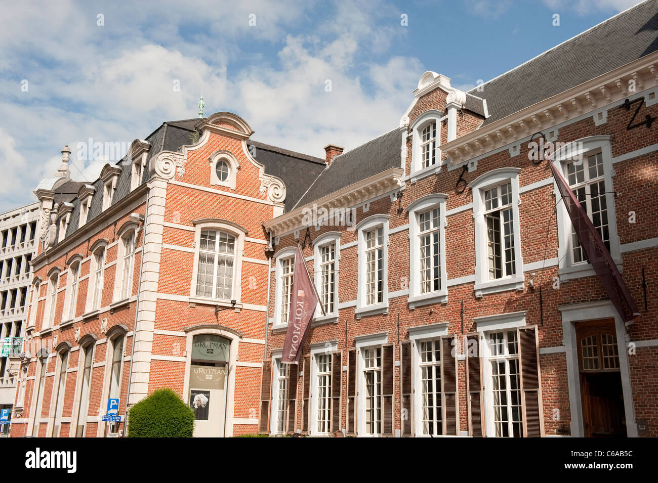 Traditional buildings Hasselt Belgie Belgium Europe Stock Photo - Alamy