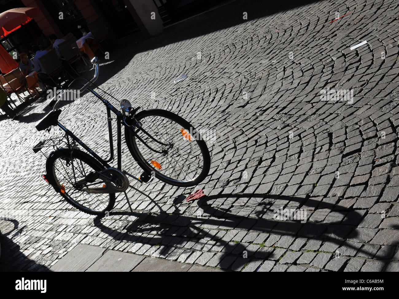 Long bike shadow hi-res stock photography and images - Alamy