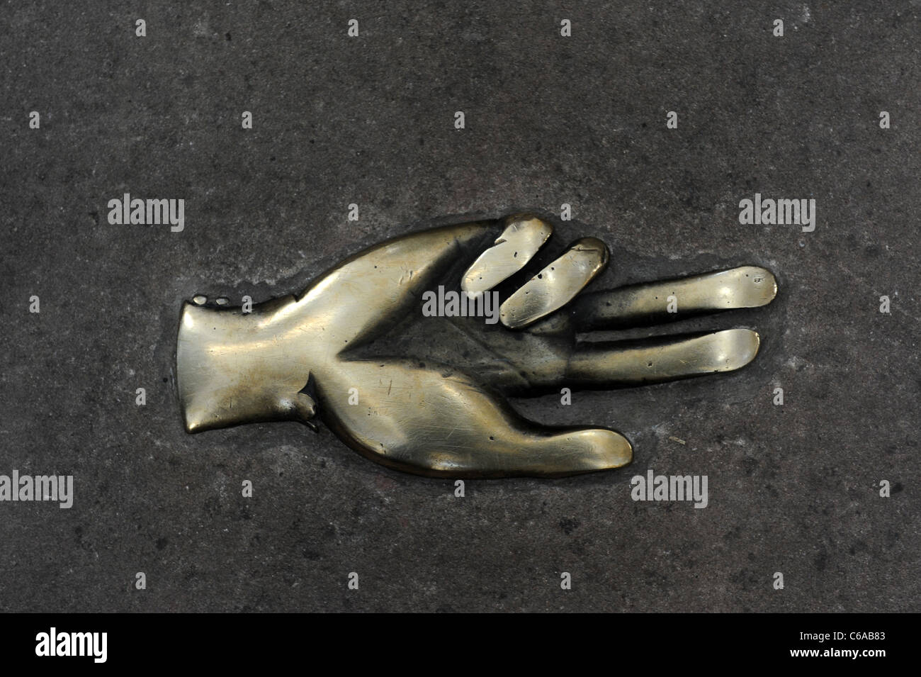Brass hand hi-res stock photography and images - Alamy