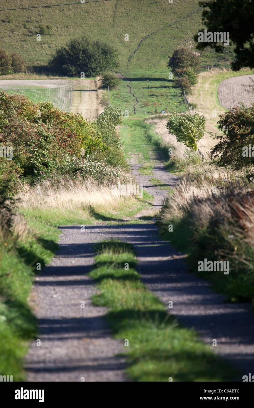 English country track hi-res stock photography and images - Alamy