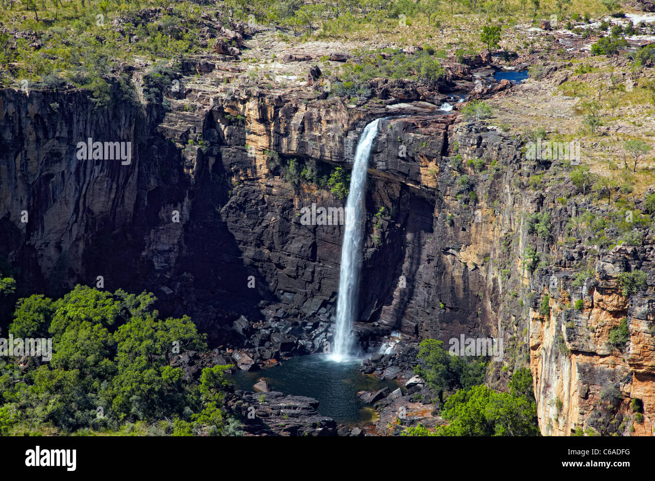 Magela Falls, Arnhem Land, Northern Territories, Australia Stock Photo ...
