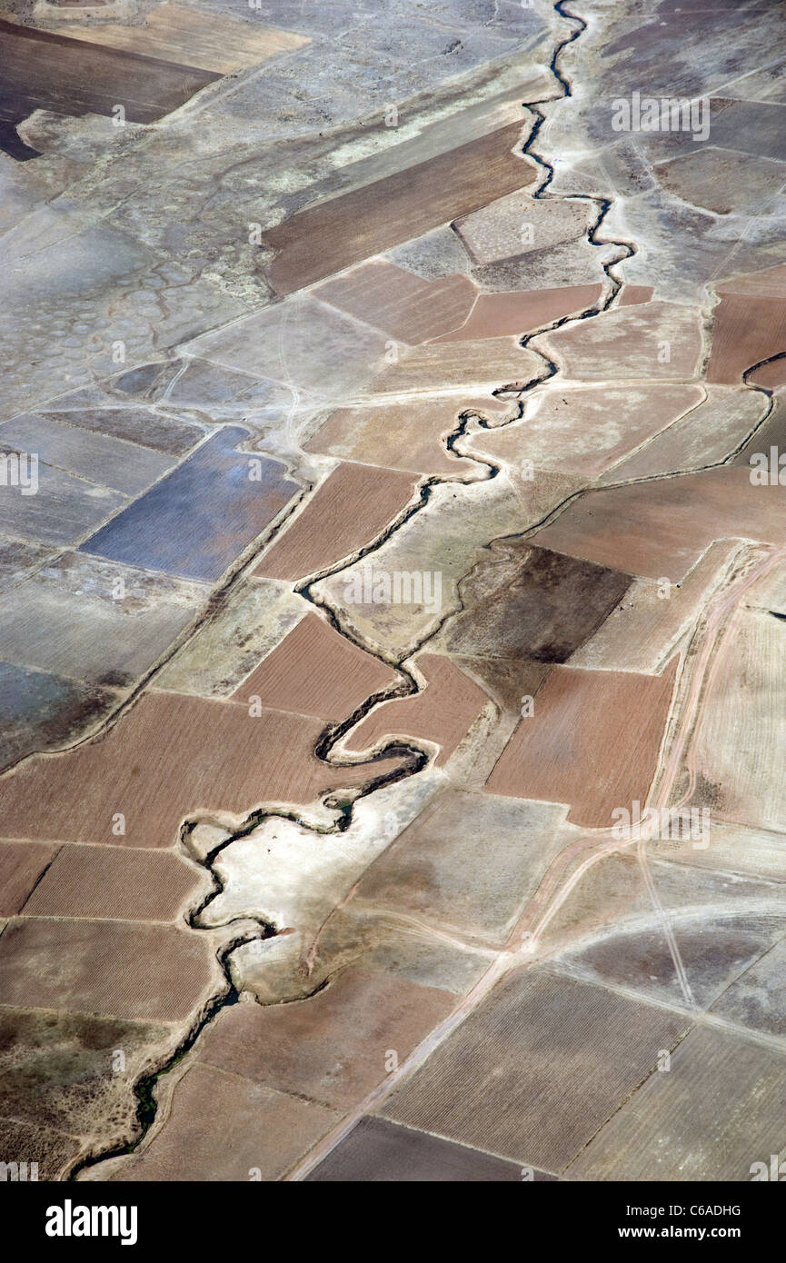 Aerial view of landscape outside Mexico City Stock Photo - Alamy