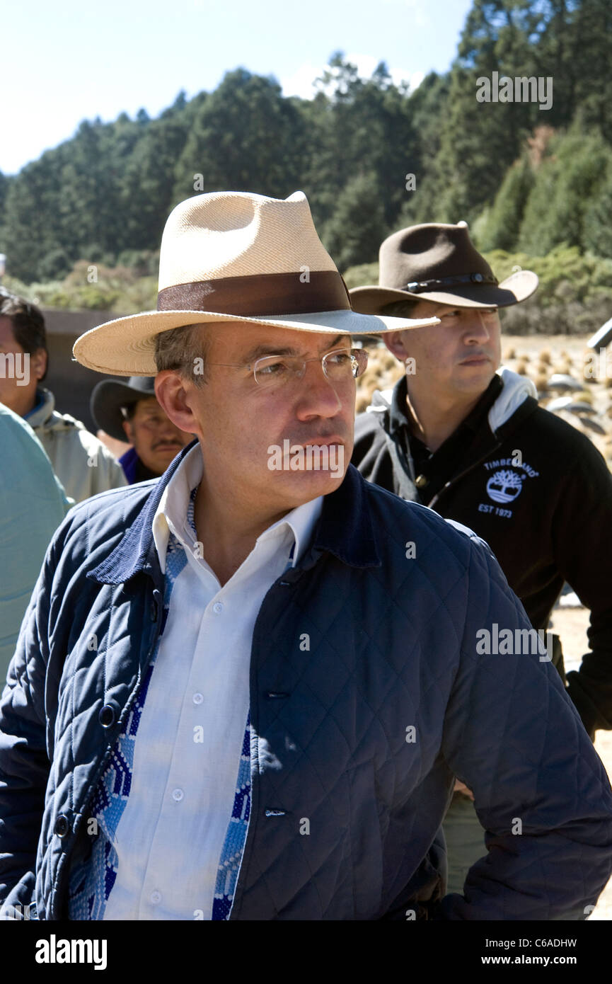 President Calderon in Morelia, Mexico Stock Photo - Alamy
