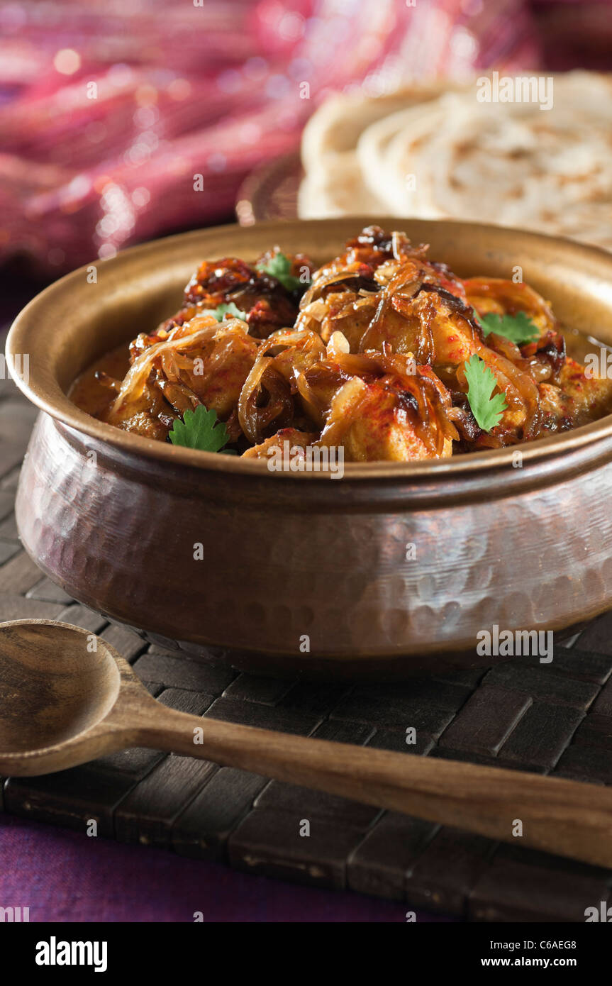 Chicken dopiaza curry indian food hi-res stock photography and images ...