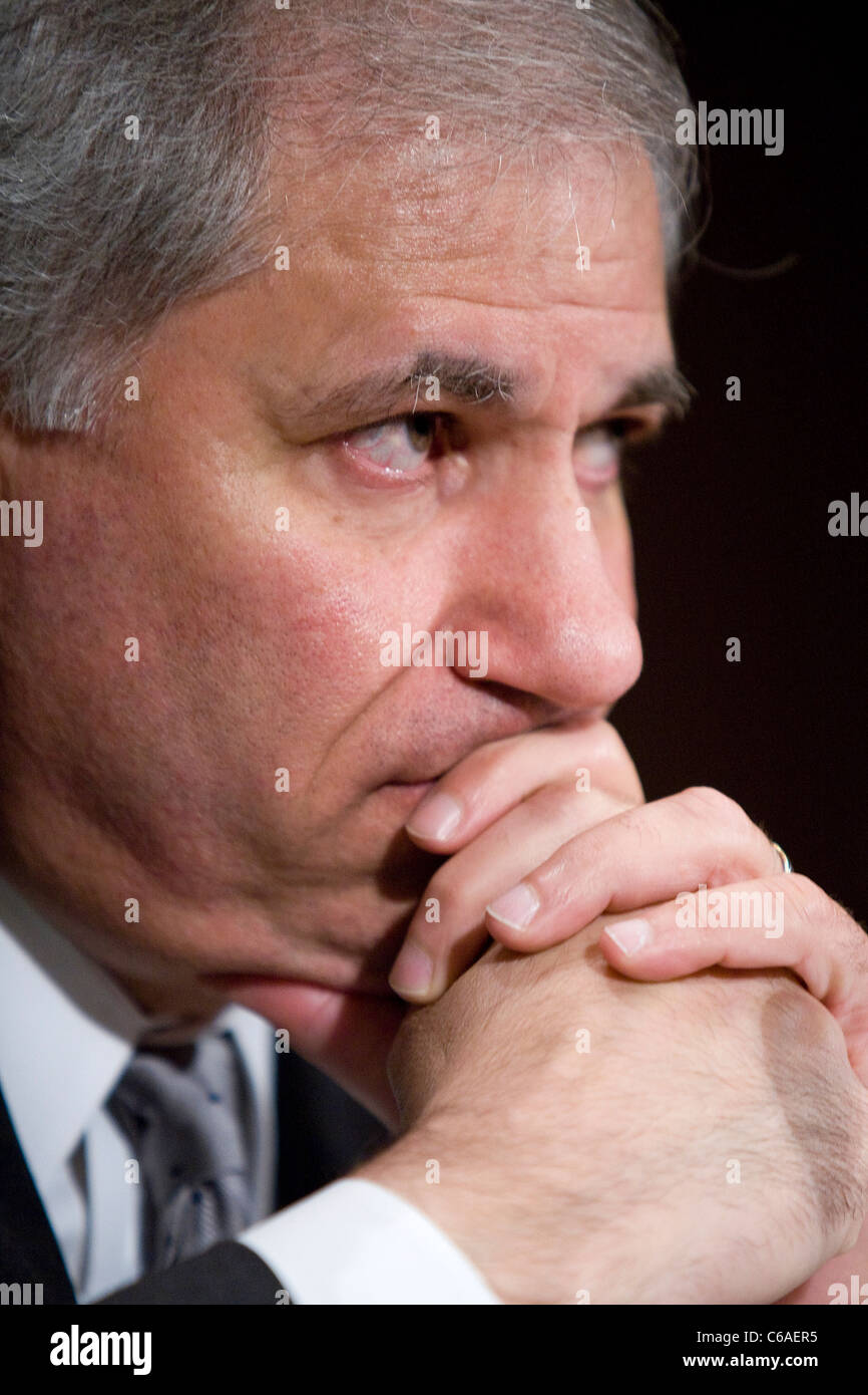 Martin Gruenberg during his Senate confirmation hearing to become ...