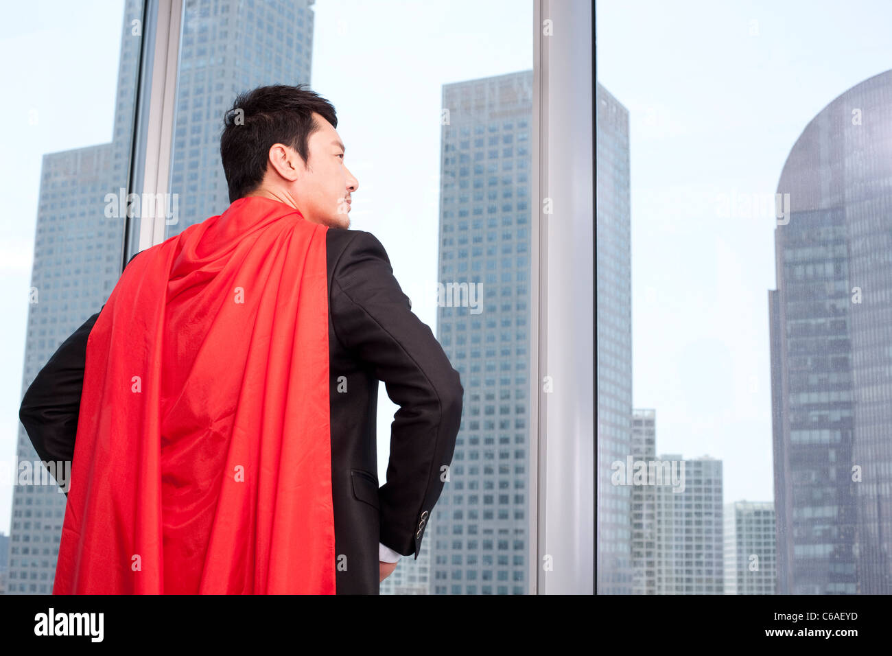 Super business man hi-res stock photography and images - Alamy