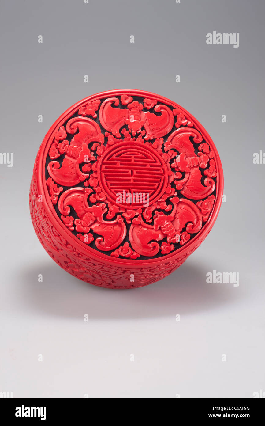 Traditional Chinese longevity box Stock Photo - Alamy