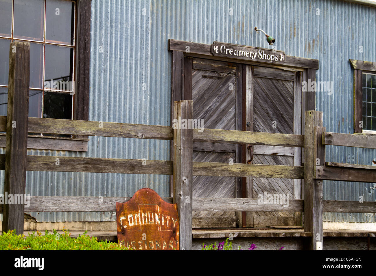 View of Harmony, California Stock Photo - Alamy