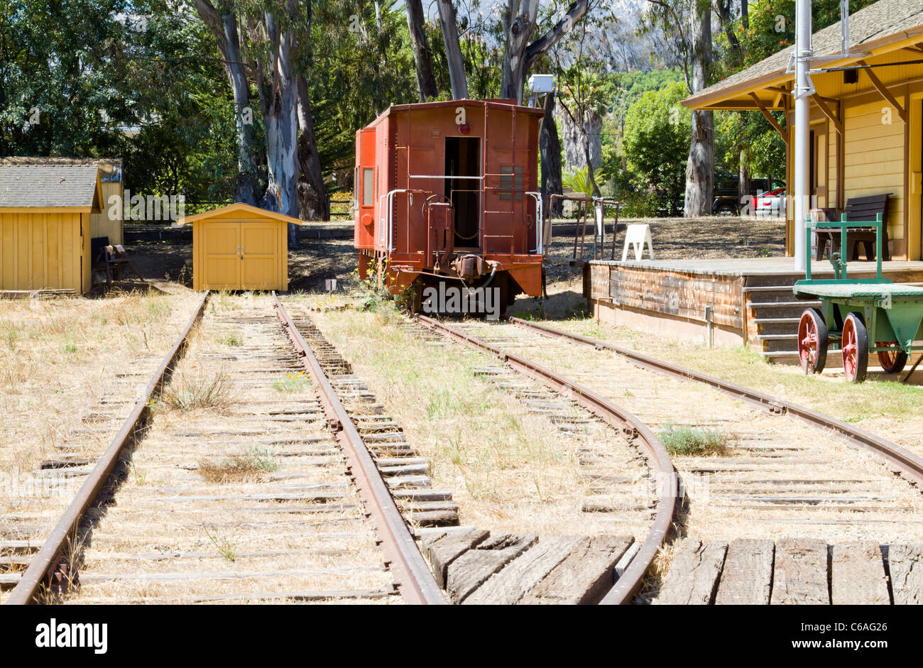 Railroad siding hi-res stock photography and images - Alamy