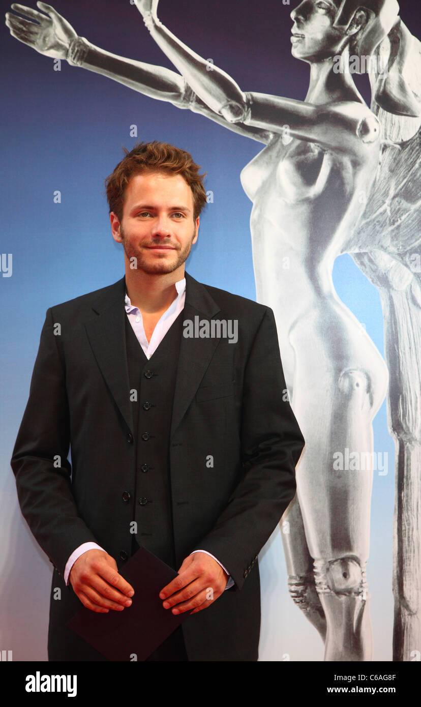 Jacob Weigert at the Lara Awards (Der Deutsche Games Award) at Coloneum ...