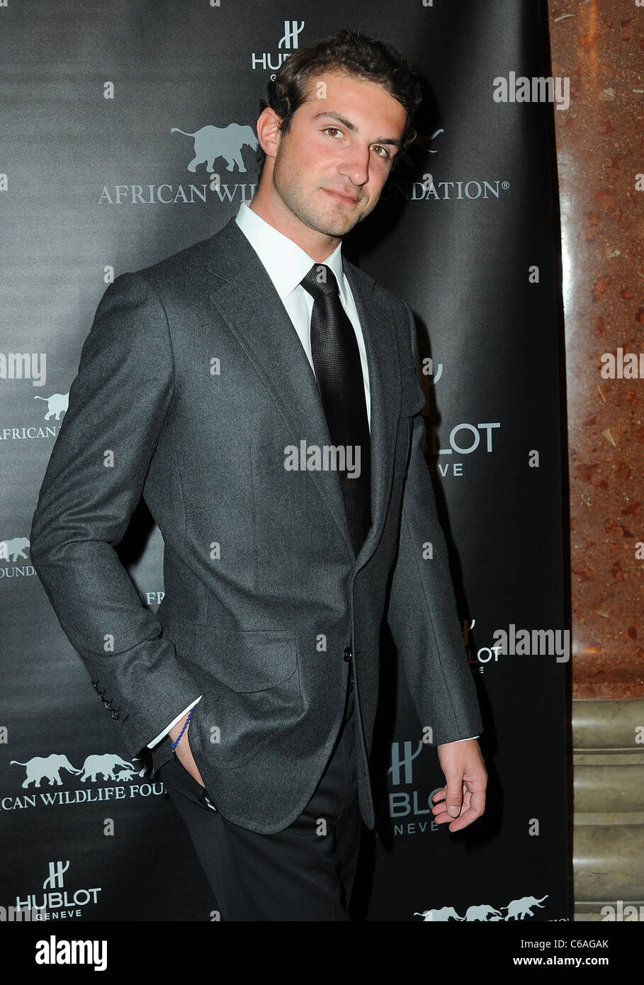 Stavros Niarchos attends the 2010 African Wildlife Foundation auction ...