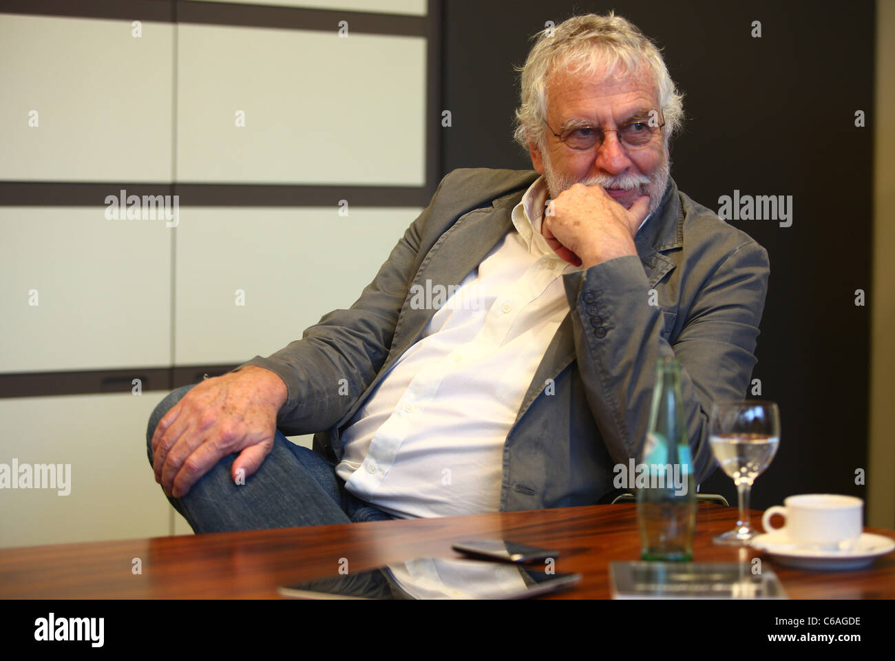 Atari founder Nolan Bushnell during an interview at Intercontinental ...