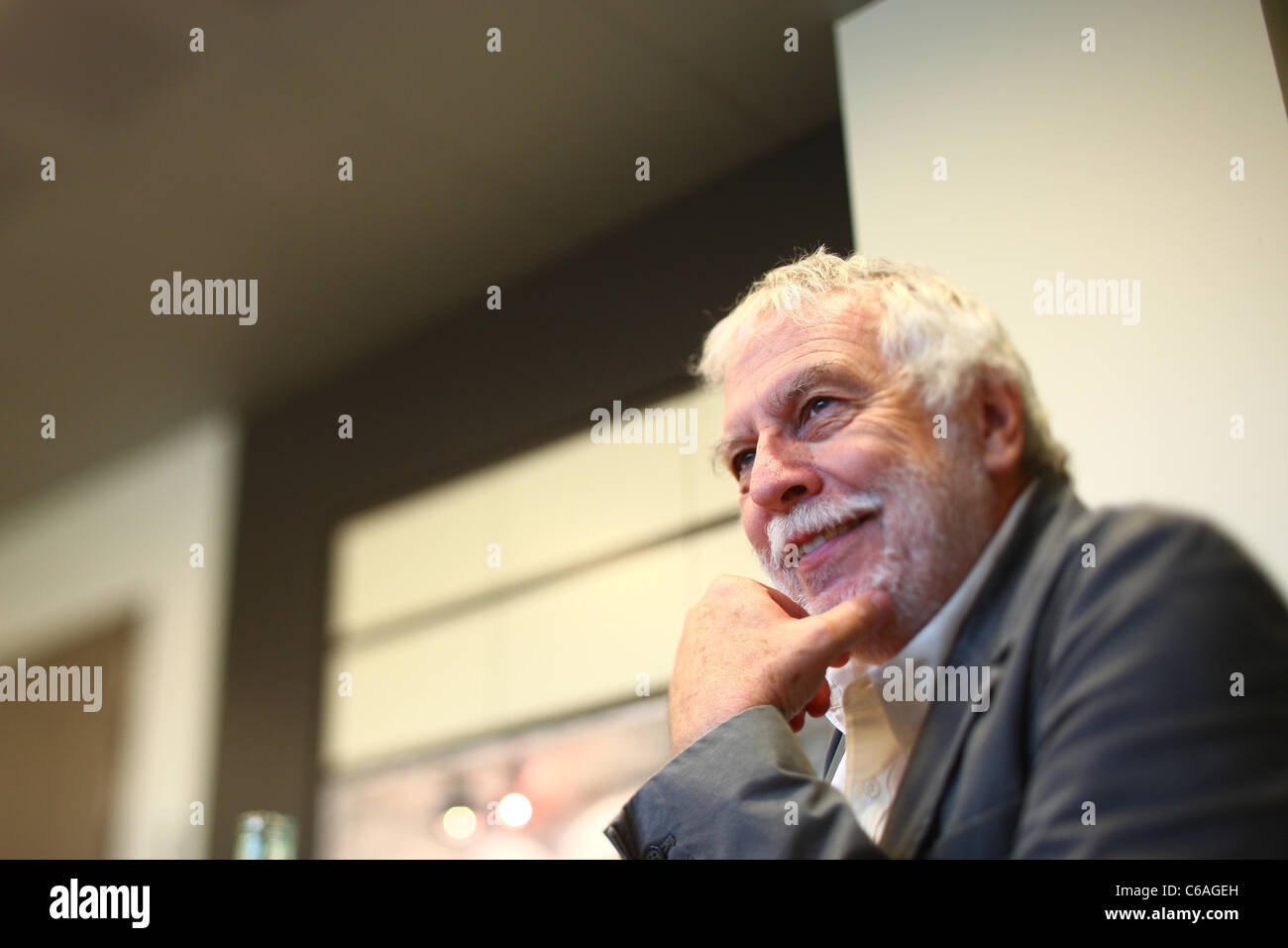 Atari founder Nolan Bushnell during an interview at Intercontinental ...