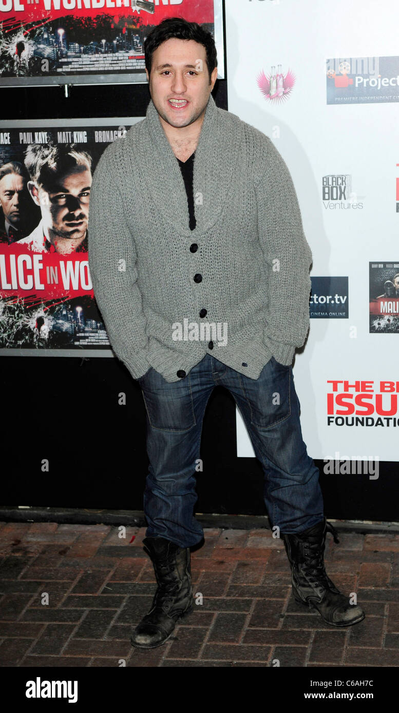 Anthony Costa UK Film Premiere of 'Malice in Wonderland' shown at the ...