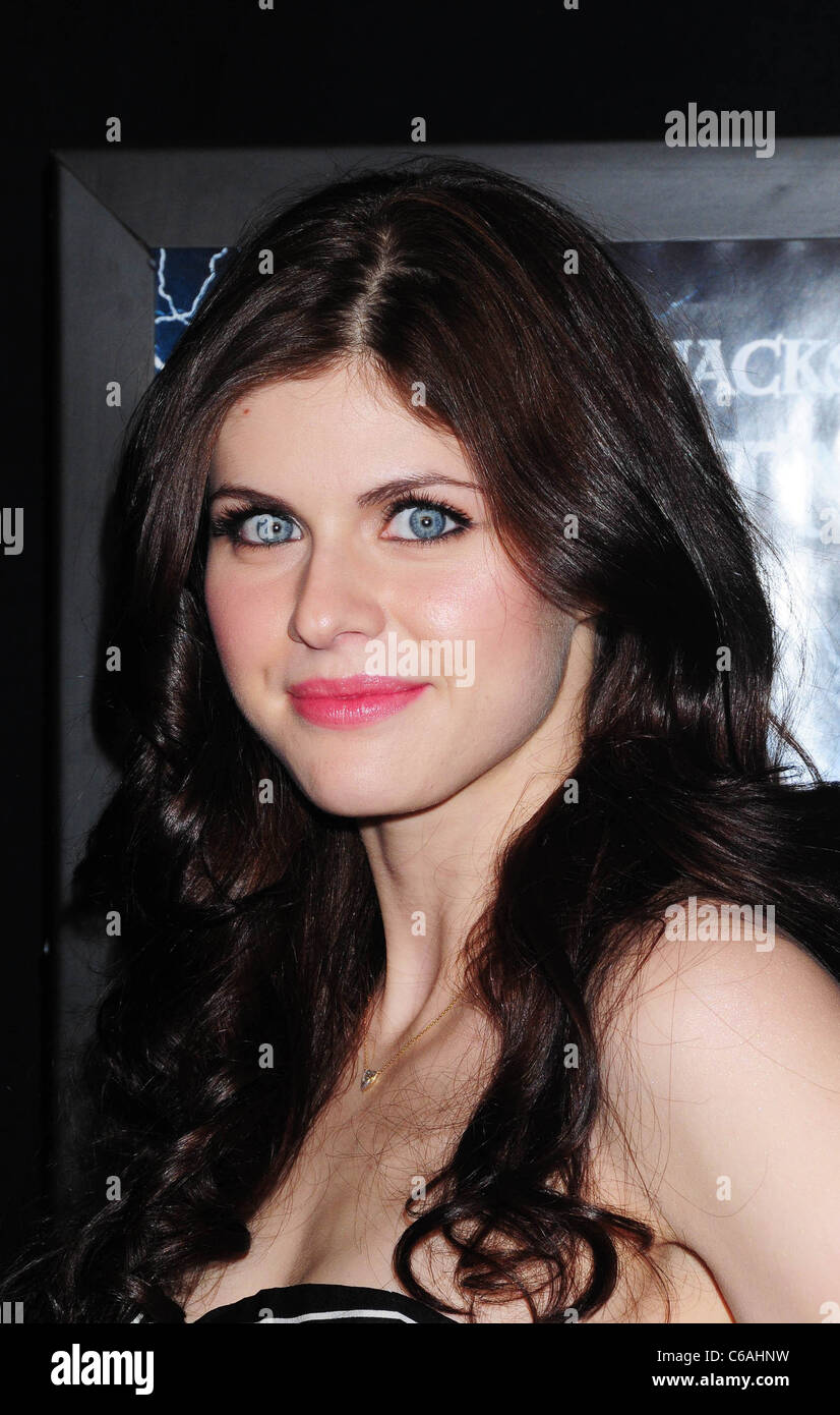 Alexandra Daddario At The Premiere Of Percy Jackson And The Olympians