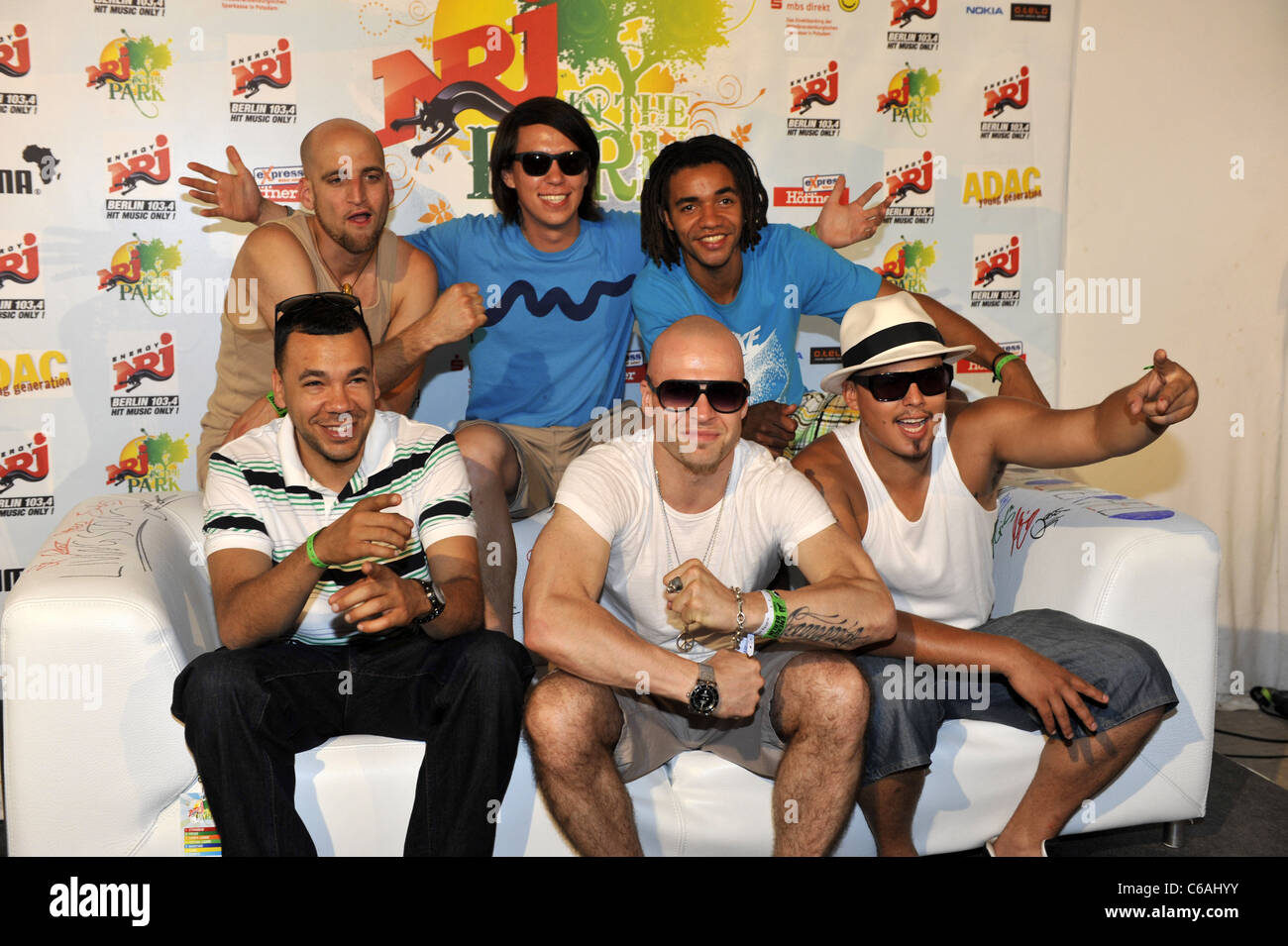 Culcha Candela at Energy In The Park open air free concert at Strandbad ...