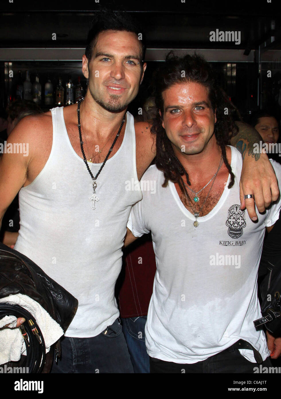 Toby Rand and Tommy Kende of Juke Kartel Bands perform live at the ...