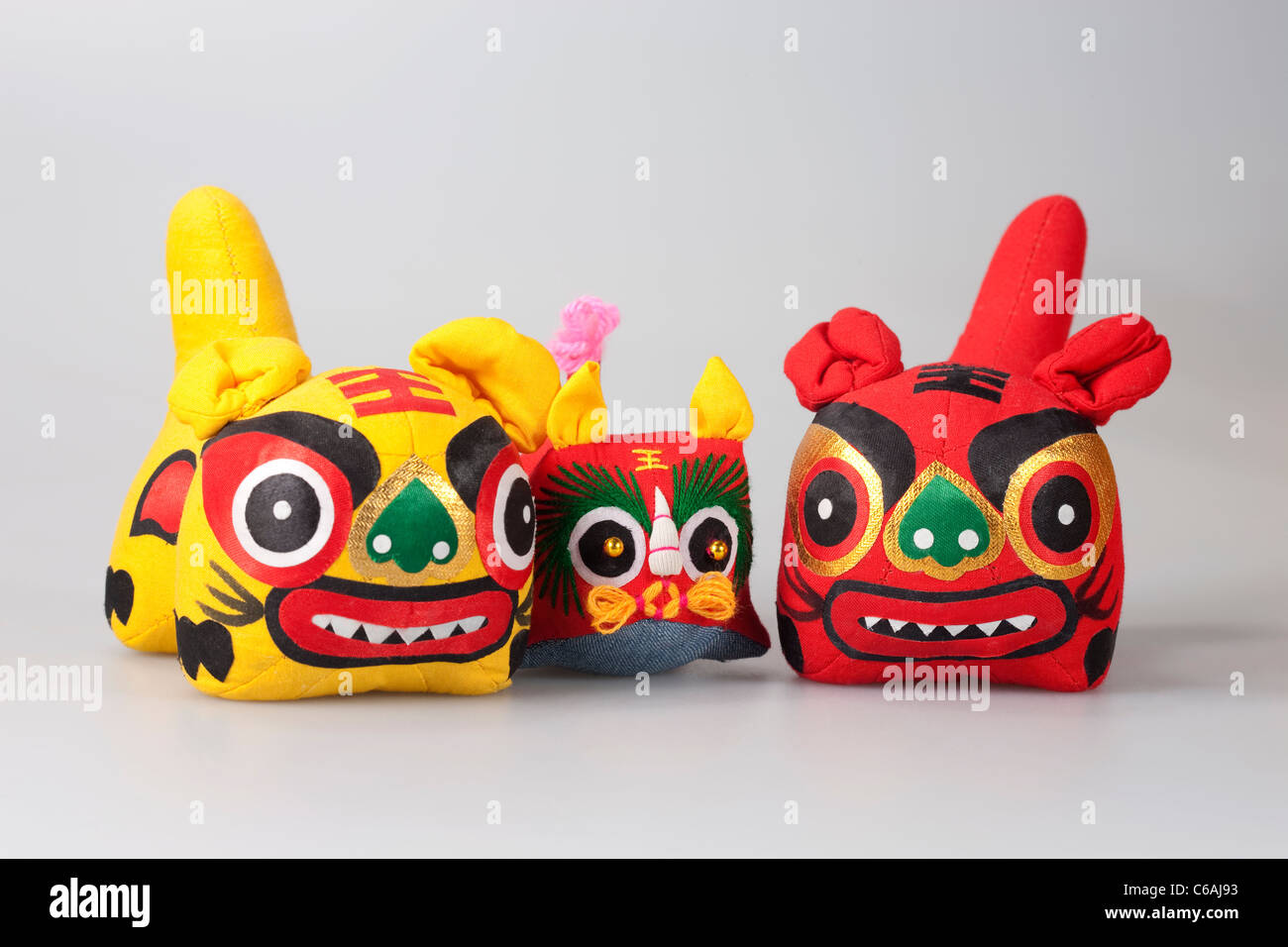 Chinese tiger stuffed animals Stock Photo - Alamy