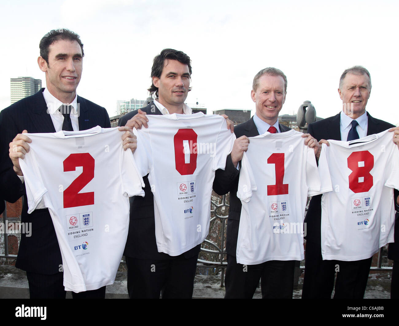 Martin Keown, Gavin Patterson, Sir Geoff Hurst England 2018 World Cup ...