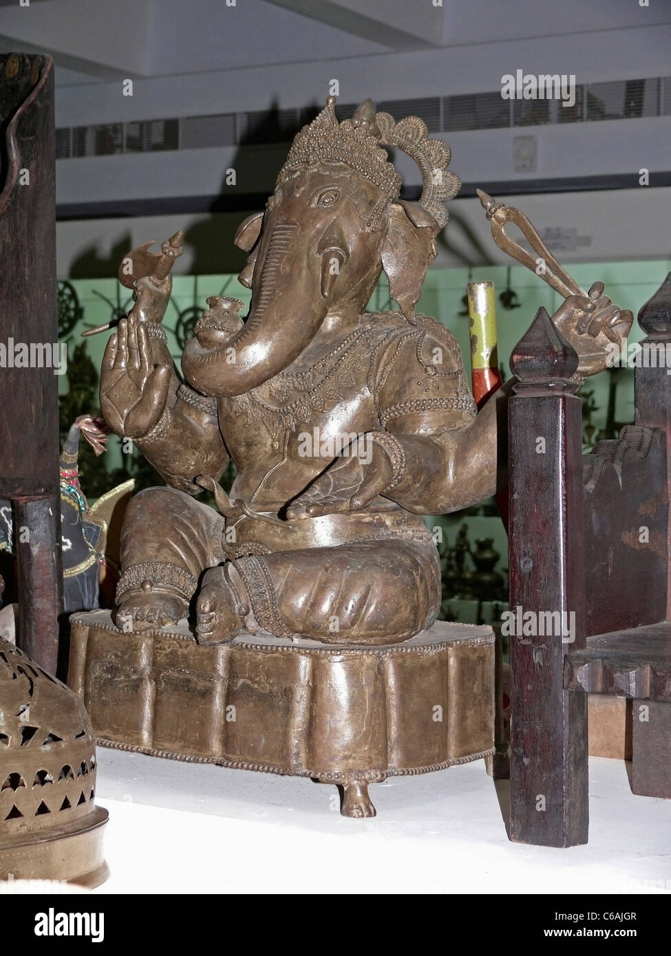 Statue of Lord Ganesha Stock Photo - Alamy